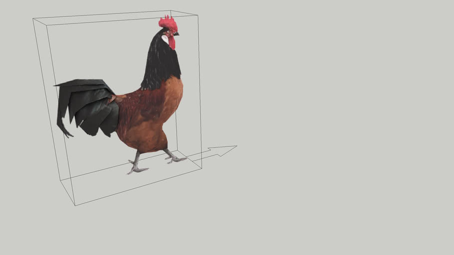 ROCKIT3D Animal 0005 rooster | 3D Warehouse