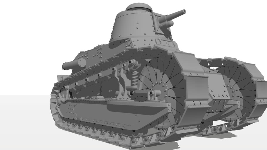 Renault FT-17 | 3D Warehouse