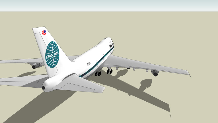 Pan Am Boeing 747-100 'Clipper Victor' | 3D Warehouse