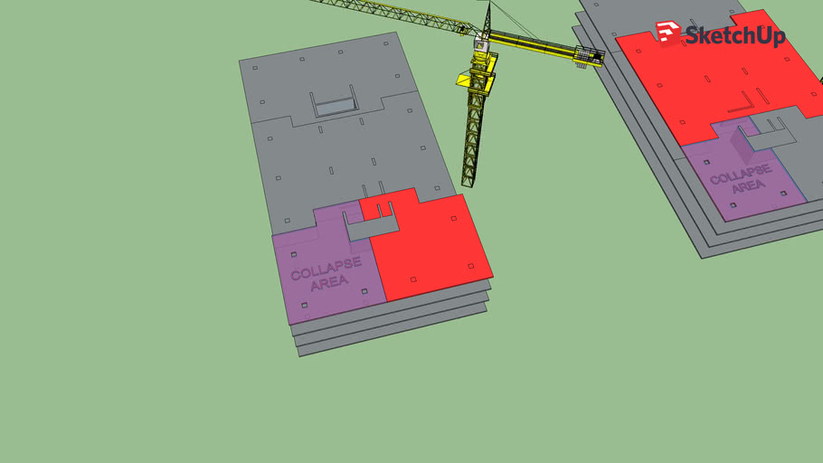 Slab Pour Sequence by Pour 2017 | 3D Warehouse