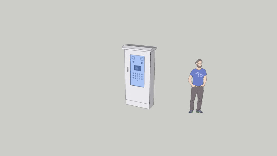 Outdoor Control Panel | 3D Warehouse