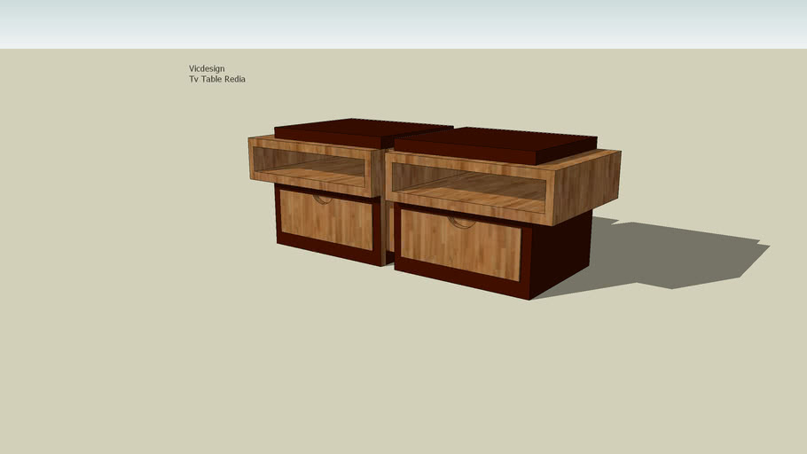 Tv Table | 3D Warehouse