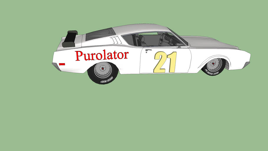 David Pearson 21 Race Car | 3D Warehouse