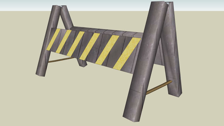 Road Block | 3D Warehouse