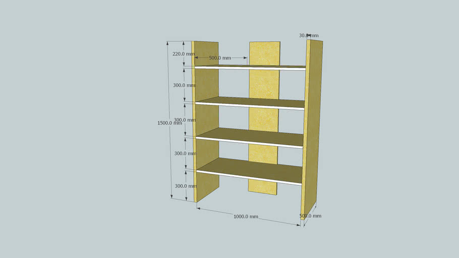Wall shelf | 3D Warehouse