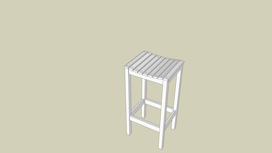 Simple Stool | 3D Warehouse