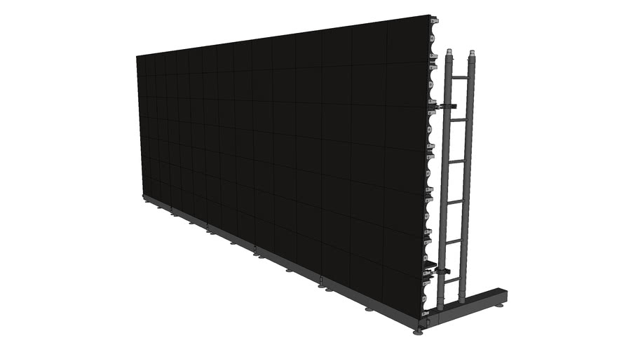 Example Ecran LED LS2.5 | 3D Warehouse