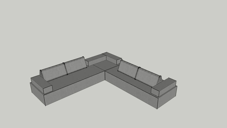 SOFA LIDER MODULADO | 3D Warehouse