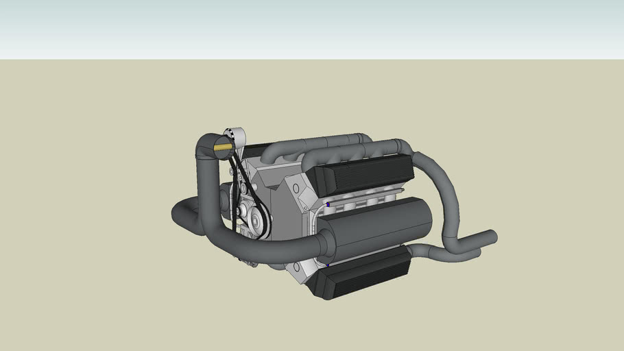 X-16 engine | 3D Warehouse