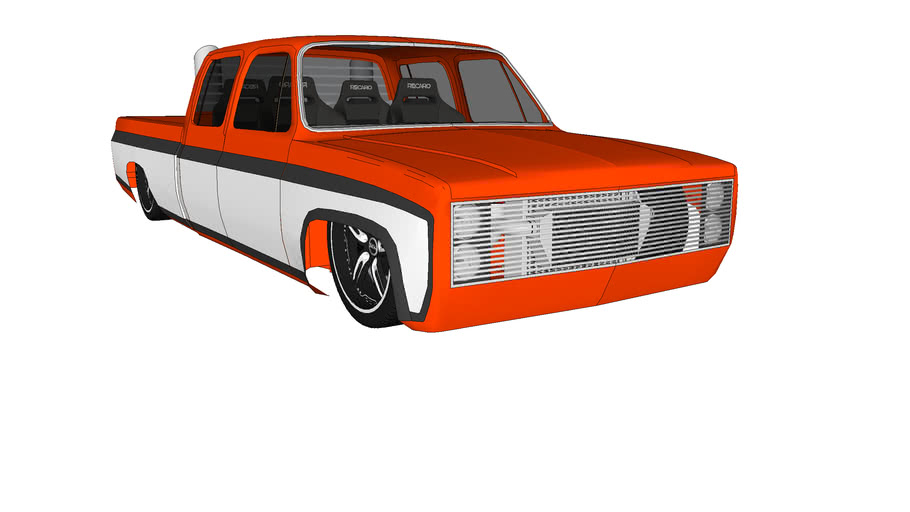 1982 Chevy C20 Crew cab Custom | 3D Warehouse
