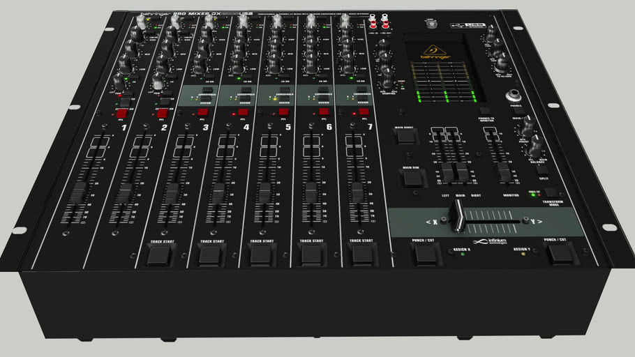 Behringer Pro Mixer DX 2000 | 3D Warehouse