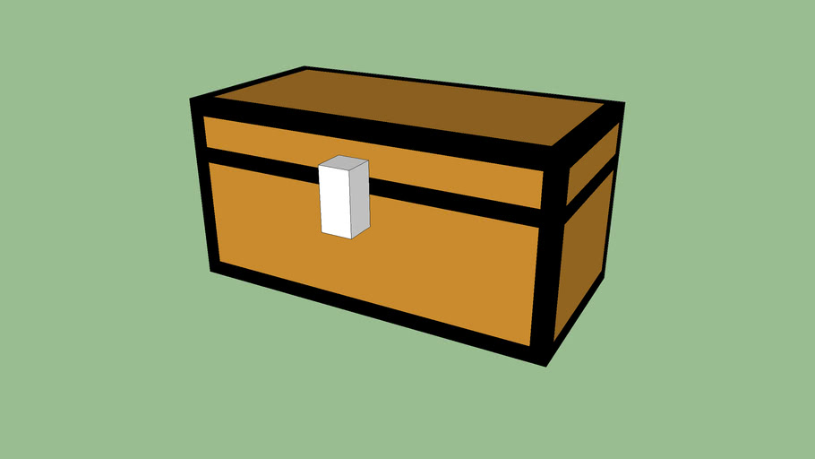 Minecraft chest | 3D Warehouse