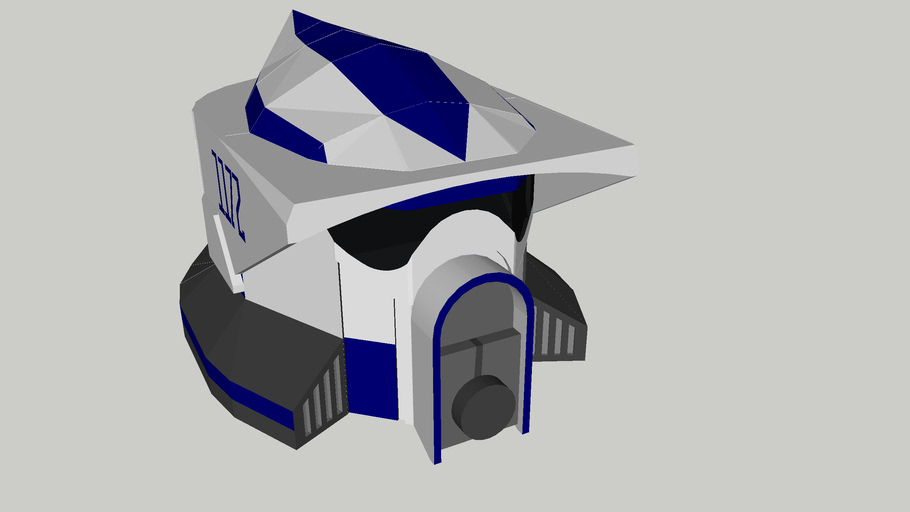 star wars ARF clone trooper helmet | 3D Warehouse