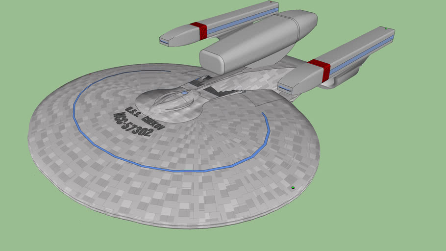 USS Chekov (Revised) (Springfield Class) Battle of Wolf 359 | 3D Warehouse
