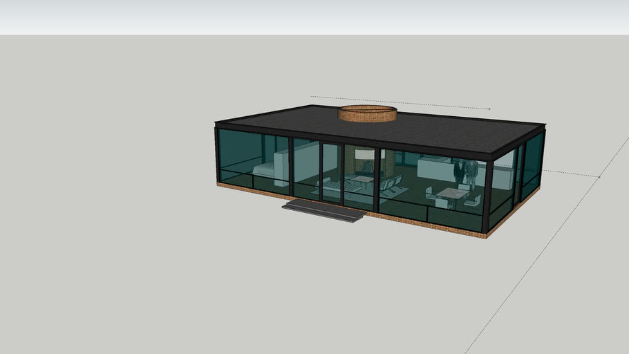 glass house copy | 3D Warehouse