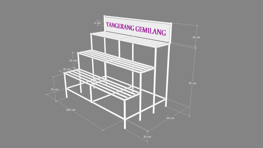 Rak Tanaman | 3D Warehouse