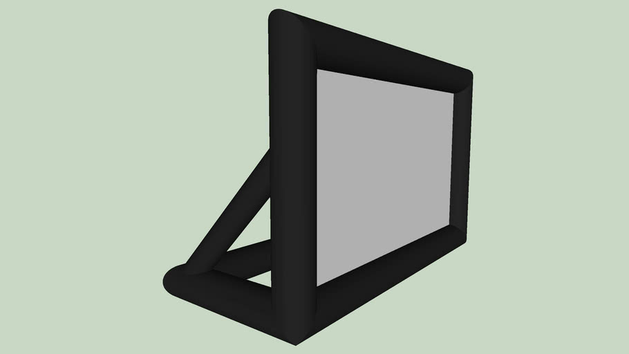 Inflatable Outdoor Projector Screen - 20' Diag. | 3D Warehouse