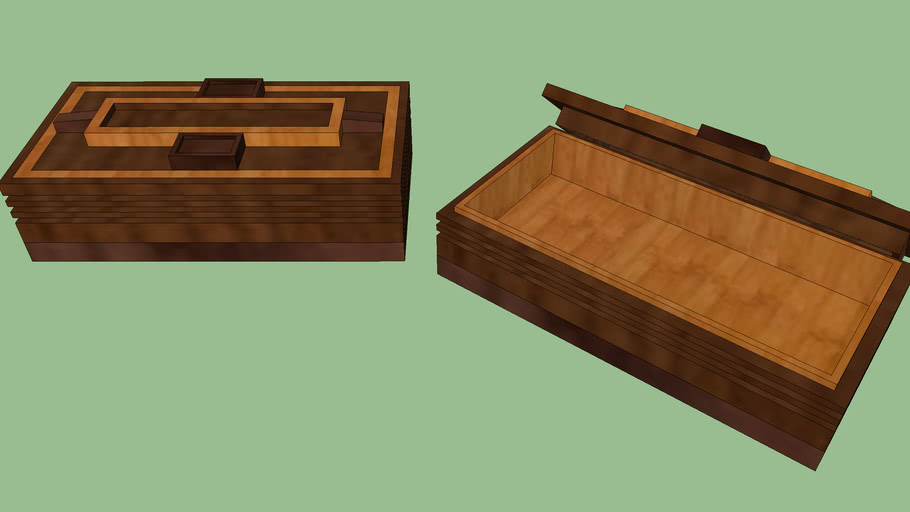 Decorative tabletop box | 3D Warehouse