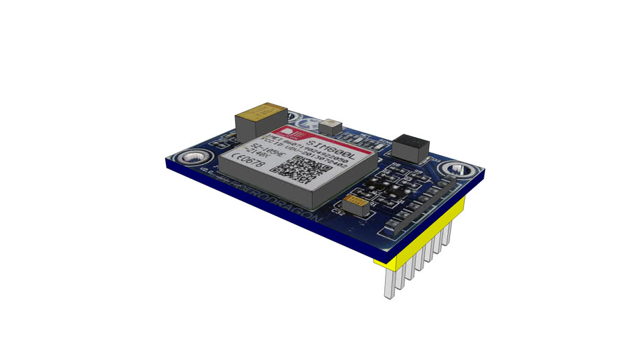 SIM800L | 3D Warehouse