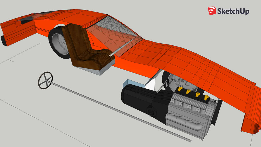 Bricklin SV-1 | 3D Warehouse