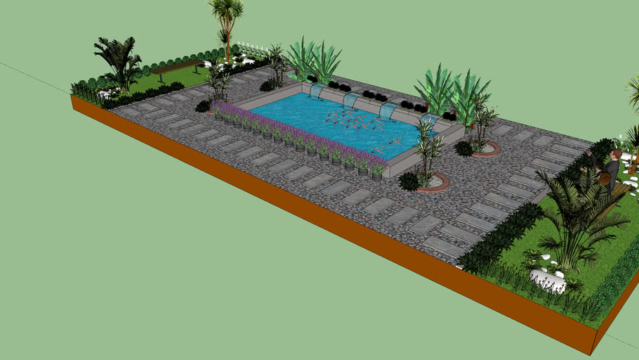 taman area meroko | 3D Warehouse