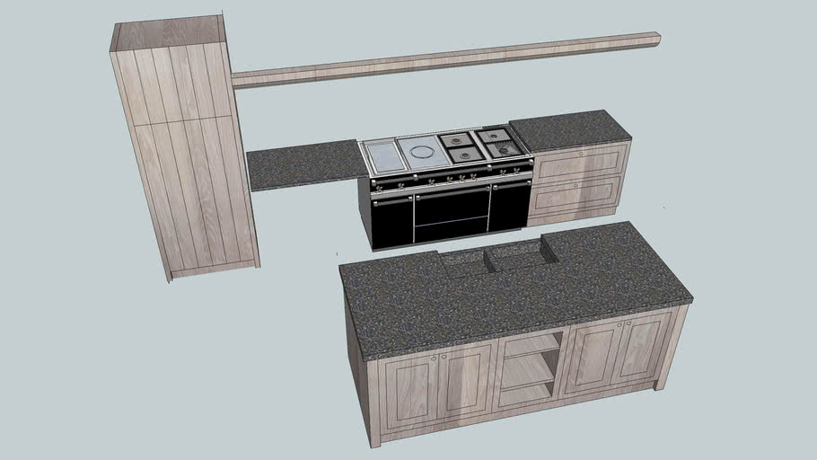 classic kitchen | 3D Warehouse