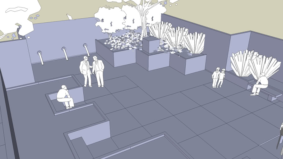 courtyard | 3D Warehouse