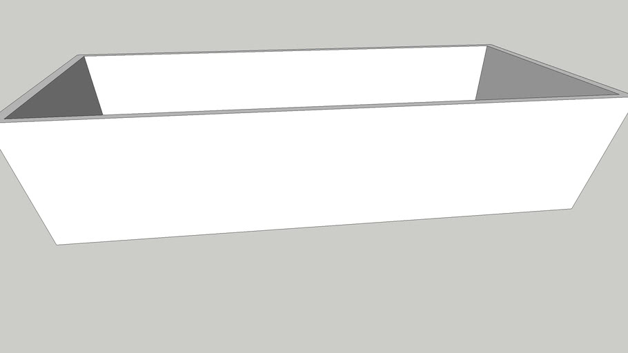 Concrete Planter Box | 3D Warehouse