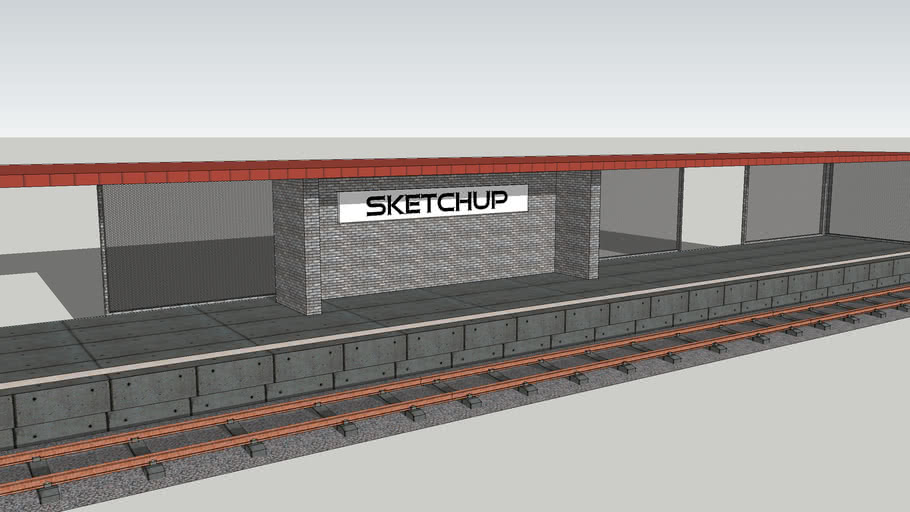 Train station | 3D Warehouse