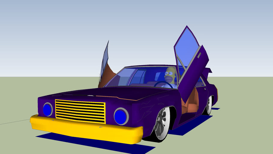 Homer's Pimp Ride V2! | 3D Warehouse