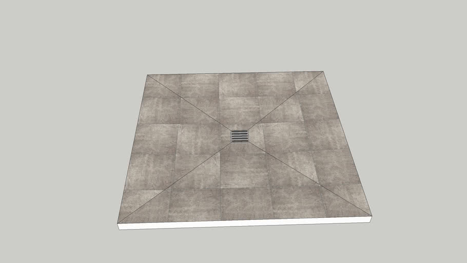 Shower Base 1200 x 1200 | 3D Warehouse