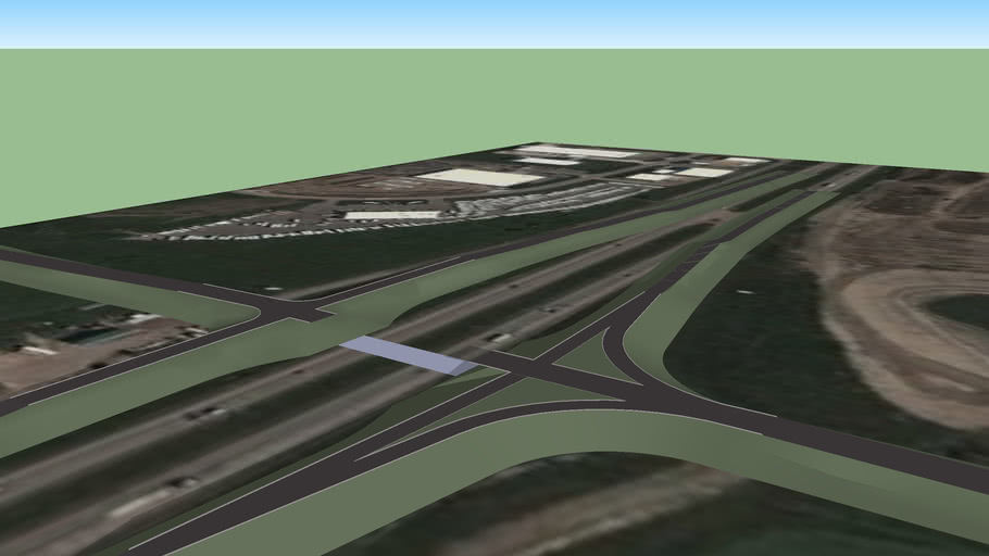 Highway interchange - WIP | 3D Warehouse