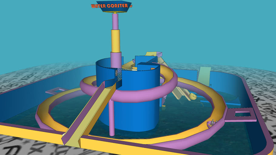Water Coaster | 3D Warehouse