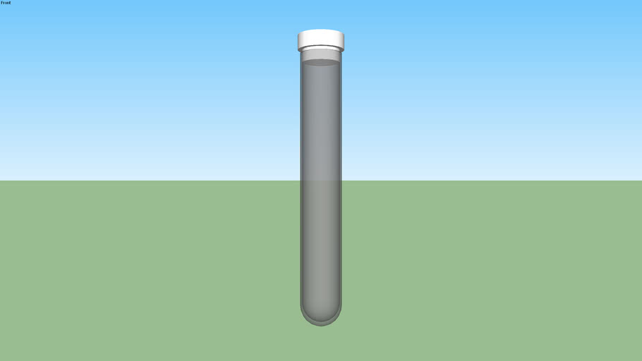 Test tube | 3D Warehouse
