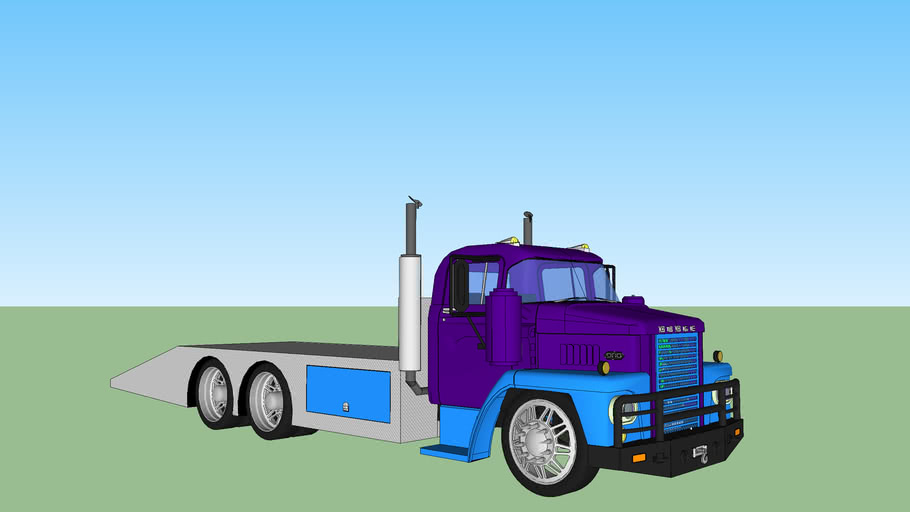 Dodge 900 car hauler | 3D Warehouse