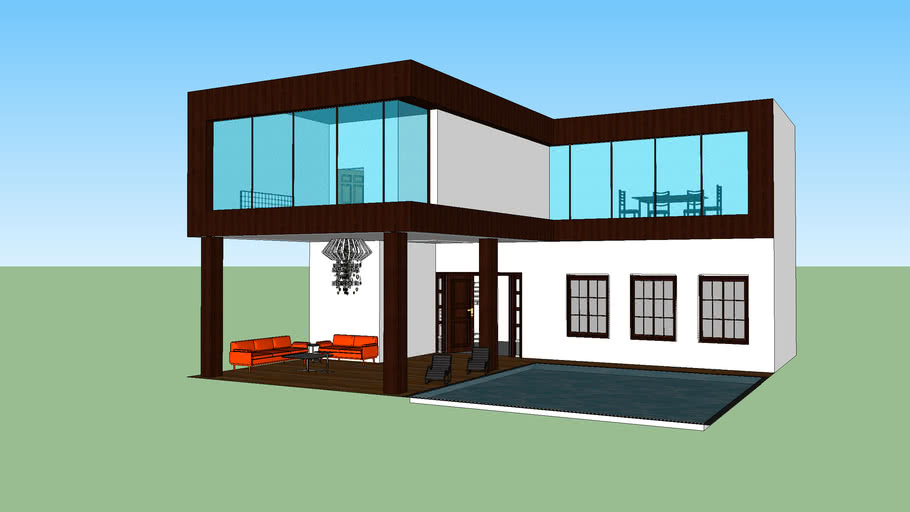 Modern house | 3D Warehouse