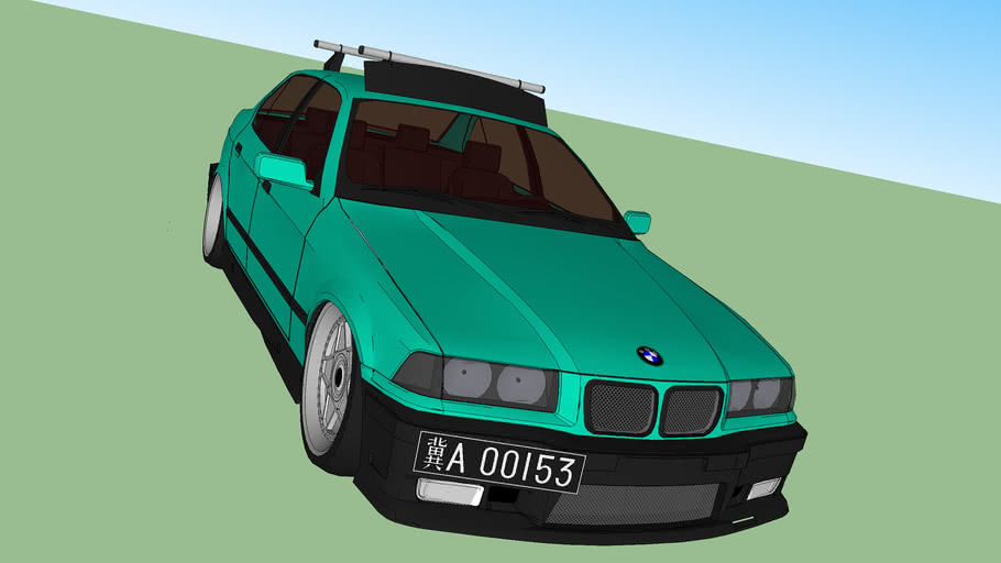 Bmw e36 3d model