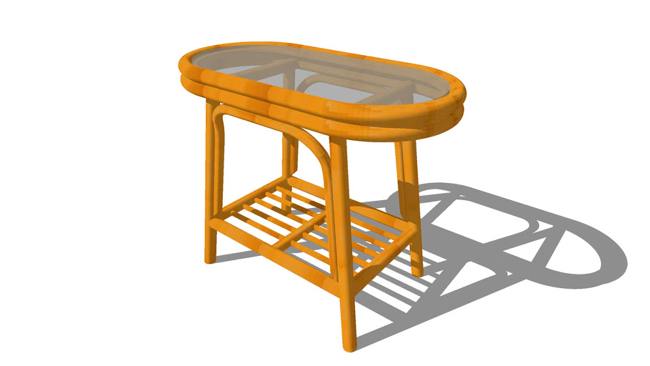 Rattan Coffee Table | 3D Warehouse