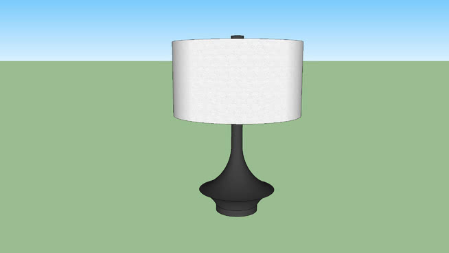 Mid Century Style Table Lamp | 3D Warehouse