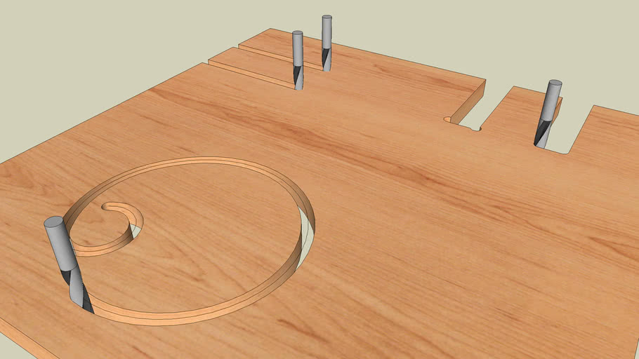 CNC Routing Details | 3D Warehouse