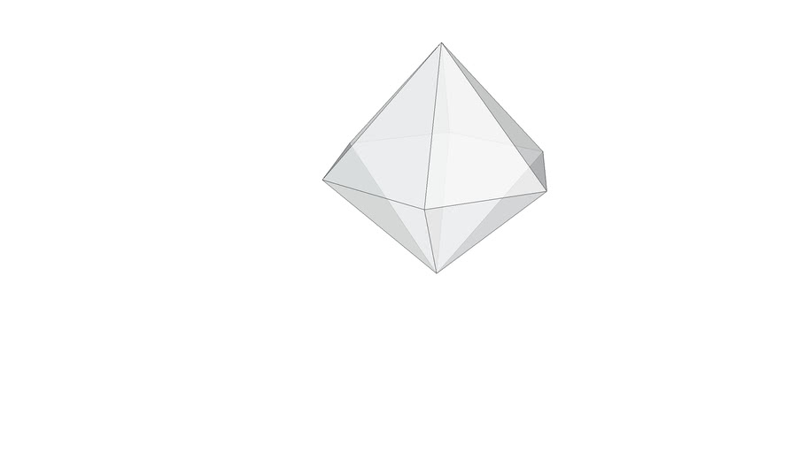 hexagonal bipyramid | 3D Warehouse