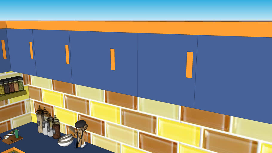 Modular Kitchen | 3D Warehouse