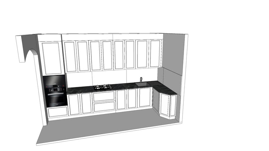 classic kitchen | 3D Warehouse