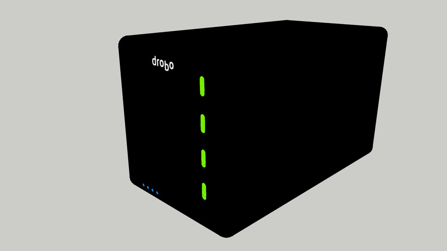 Data Robotics Drobo External Storage Unit (simplified) | 3D Warehouse