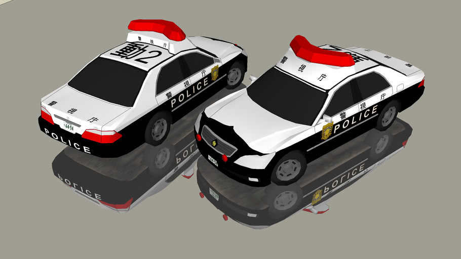 2007 TOYOTA CROWN (TOKYO METROPOLITAN POLICE) | 3D Warehouse