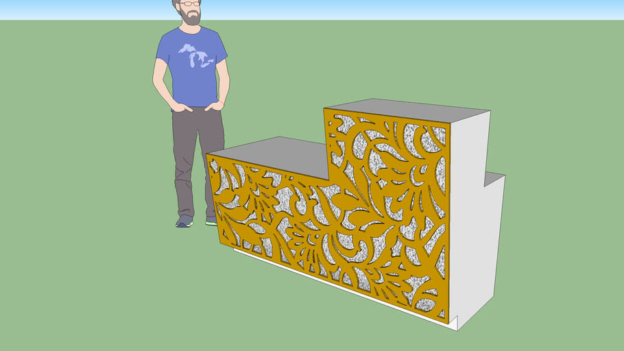 Counter 01 | 3D Warehouse