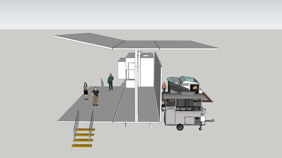 Mobile Stage | 3D Warehouse