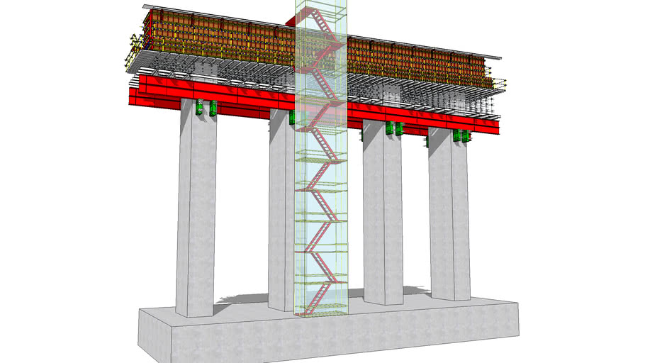 Pier Head Formwork 03 | 3D Warehouse