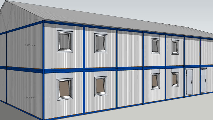 Prefabricated modular buildings | 3D Warehouse
