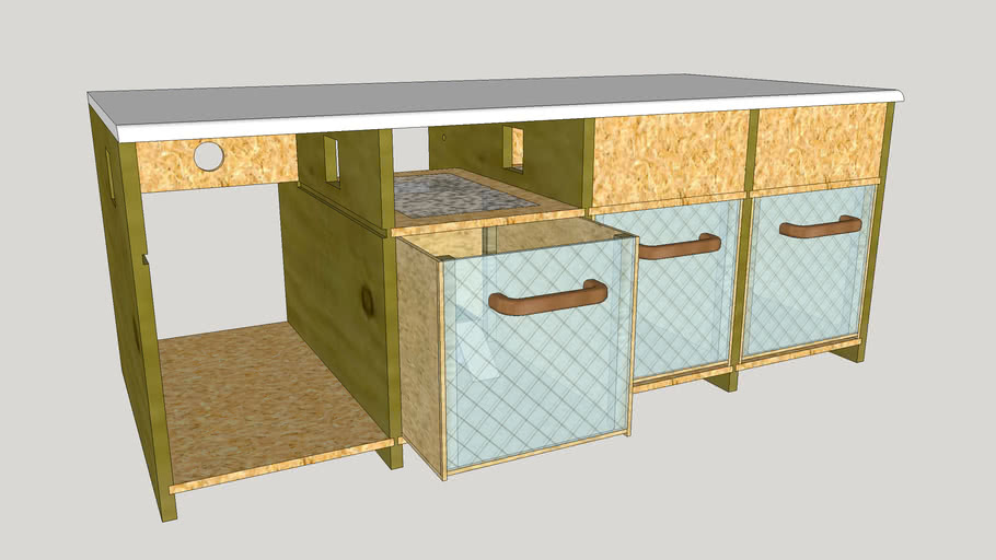 Cricket Breeder Cabinet | 3D Warehouse